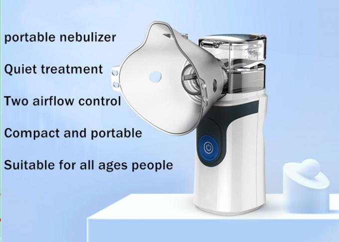 Vibrating Portable Inhaler Mesh Nebulizer For Infants Adult