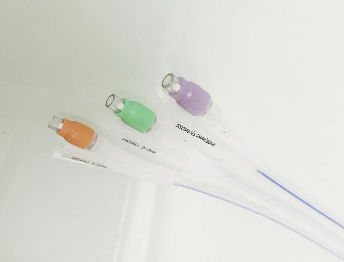 400mm Length Silicone Urinary Catheter , Three Way Foley Catheter Free ...
