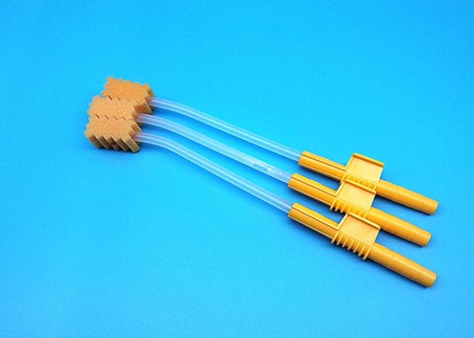 Yellow And Transparent Suction Connecting Tube , Surgical Suction Tube ...